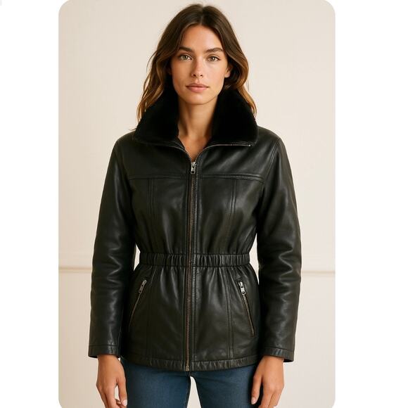 Vintage | Jackets & Coats | Vintage 9s Metropolitan New York Leather ...